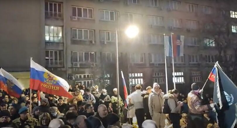 Skup podrške Rusiji u Beogradu
